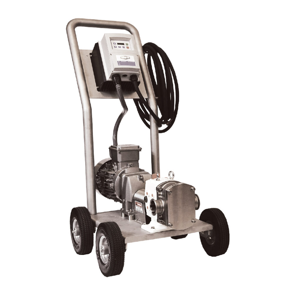 Sanitary Pump Carts - Safely & Securely Operate Pumps - Ferguson Industrial