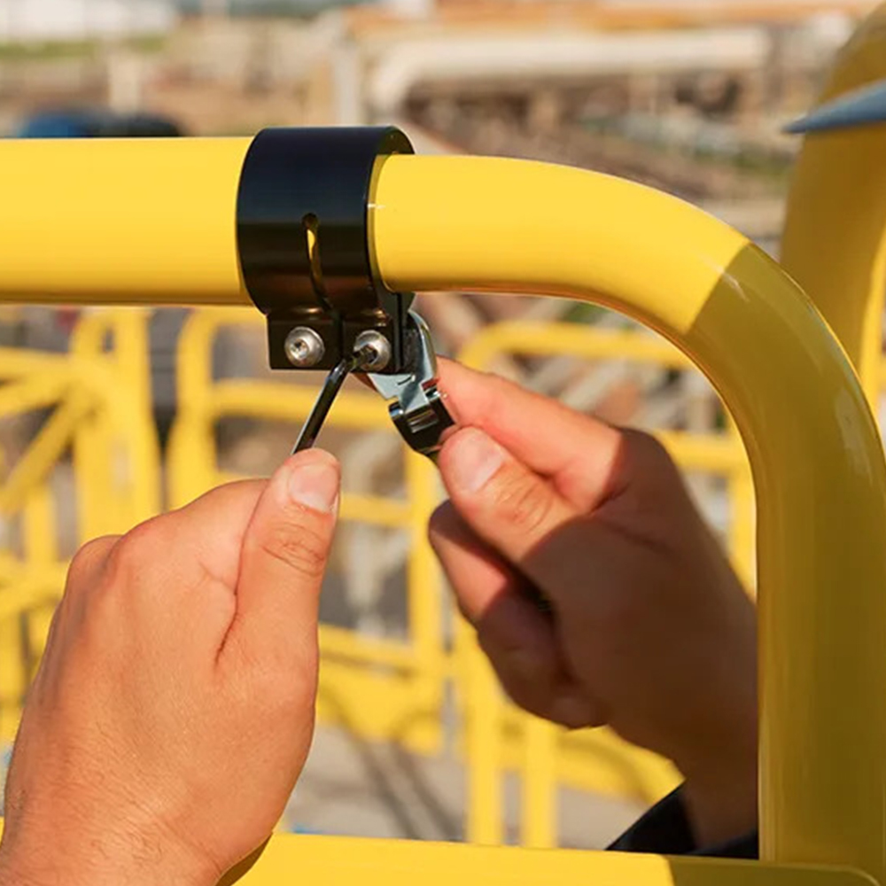 YellowGate Industrial Swing Gates & Barriers - Erectastep Products