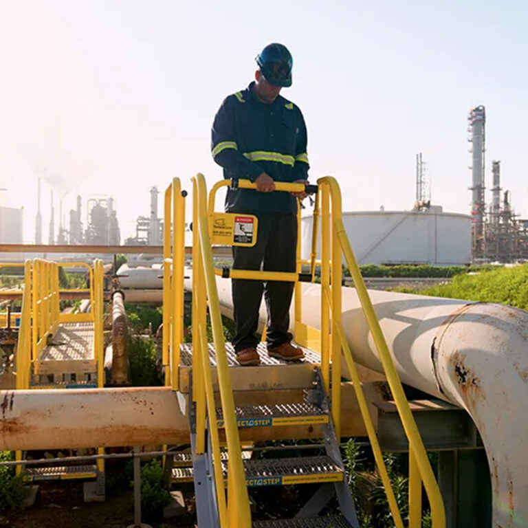 YellowGate Industrial Swing Gates & Barriers - Erectastep Products