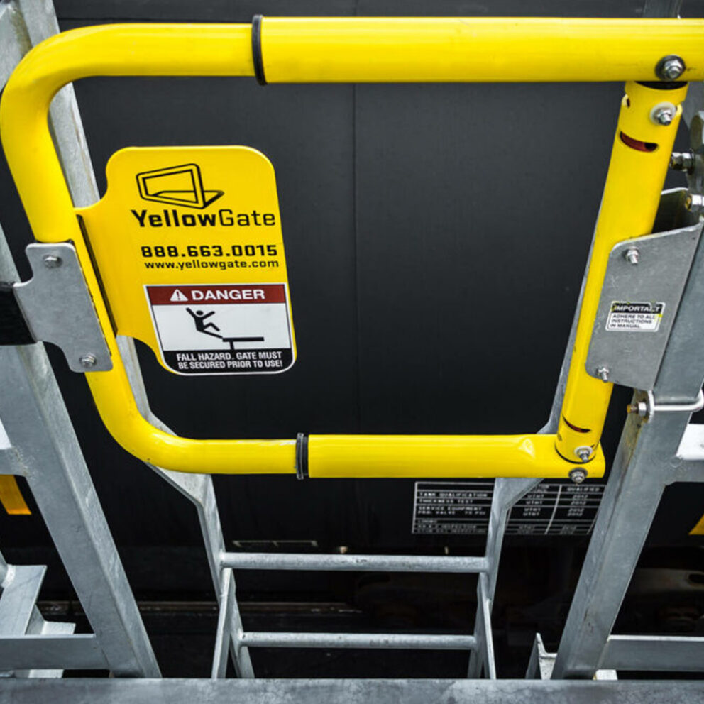 YellowGate Industrial Swing Gates & Barriers - Erectastep Products