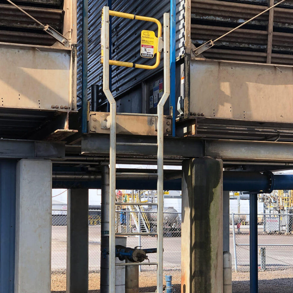 YellowGate Industrial Swing Gates & Barriers - Erectastep Products